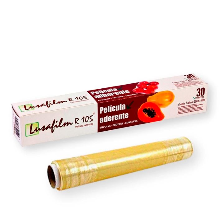 FILME EM PVC DISPAFILM TAMANHO 28CMx30MT | Queiroz