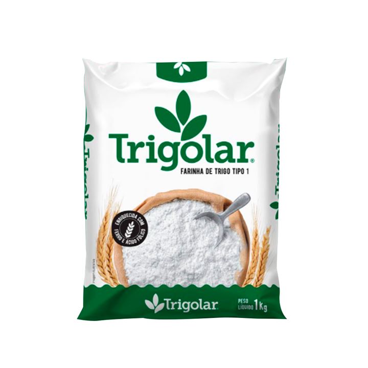 TRIGO SEM FERMENTO 1KG TRIGOLAR | Queiroz