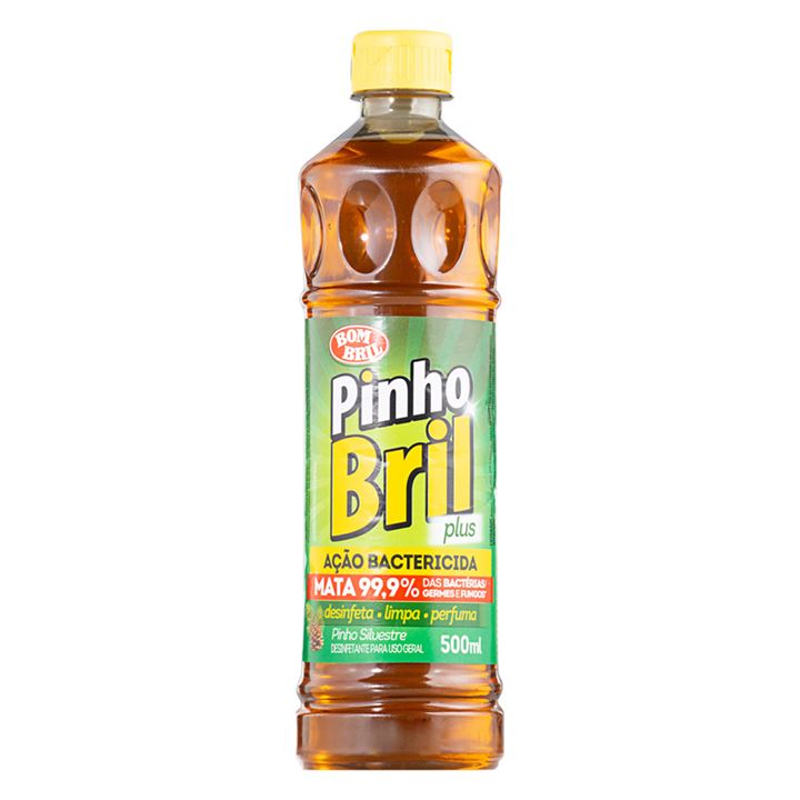 DESINFETANTE PINHO BRIL PLUS SILVESTRE 500ML - BOMBRIL | Queiroz