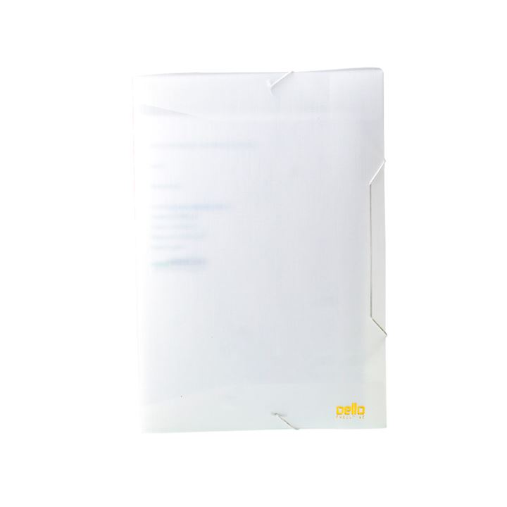 Pasta Aba Elástico Ofício Executive Cristal - Dello | Queiroz