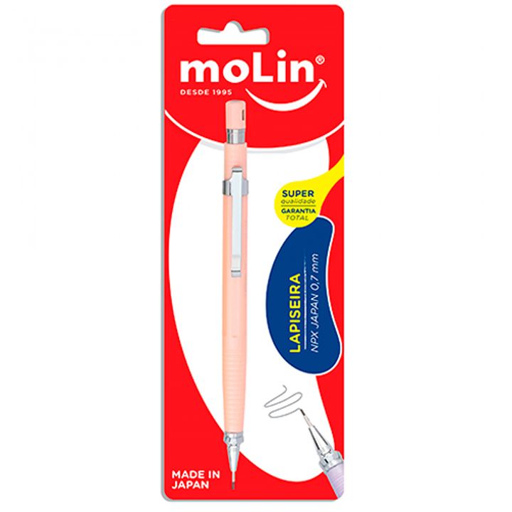 LAPISEIRA 0.7MM NPX JAPA PASTEL COLORS BLISTER - MOLIN | Queiroz