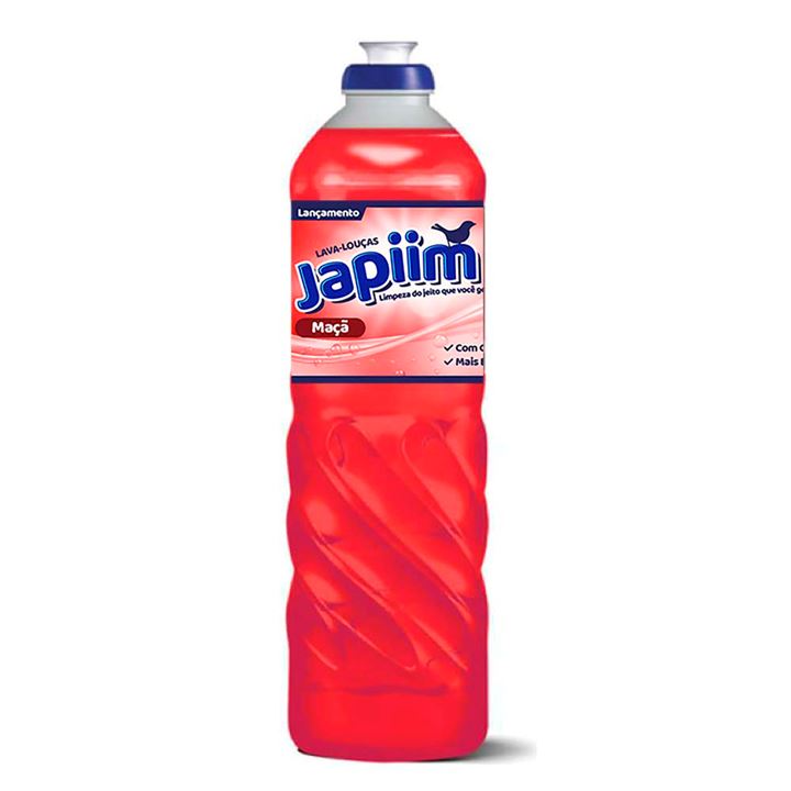 Detergente Líquido Maçã 500ml Japiim | Queiroz