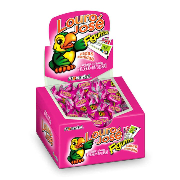 CHICLE LOURO JOSE TUTTI FRUTTI 140G - FLORESTAL | Queiroz
