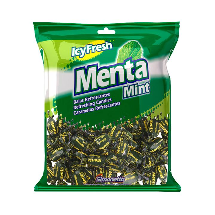 BALA MENTA 500G - SIMONETTO | Queiroz