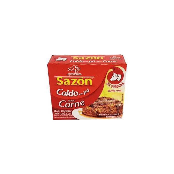 CALDO DE CARNE SAZON VM AJINOMOTO 32,5G | Queiroz