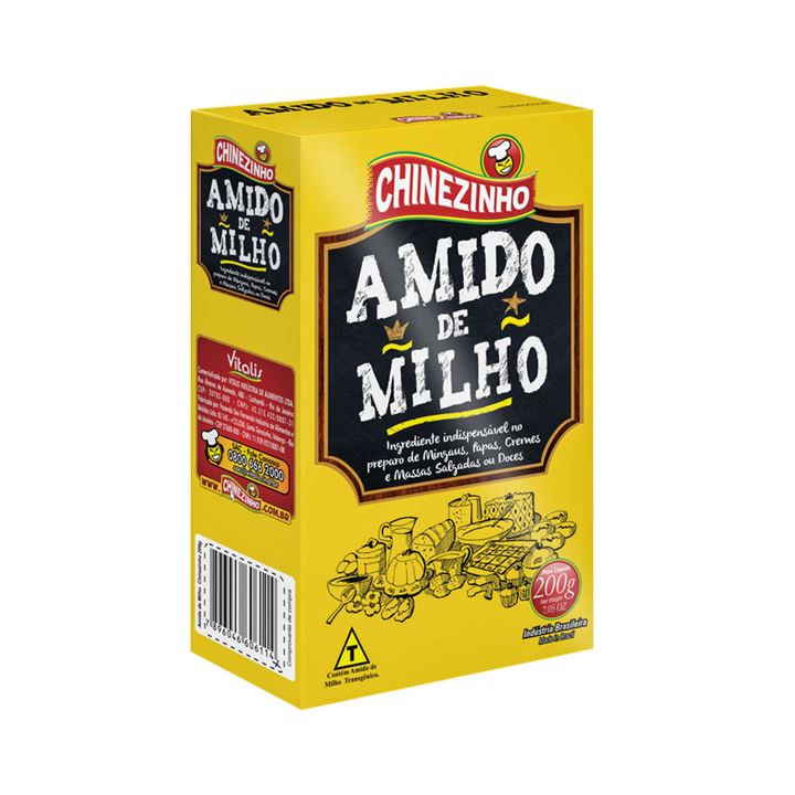AMIDO DE MILHO CHINEZINHO 200G | Queiroz