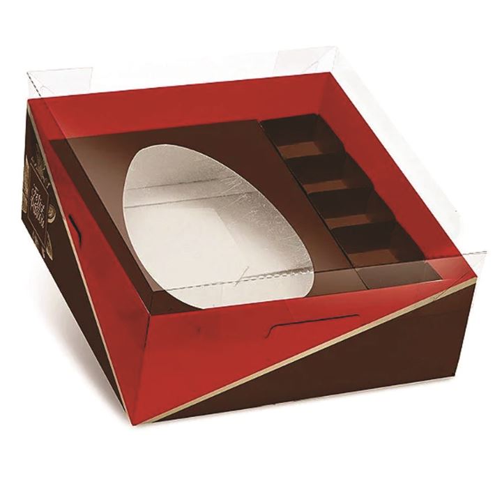 Caixa Pratice Meio Ovo 350g Luke - Cromus | Queiroz