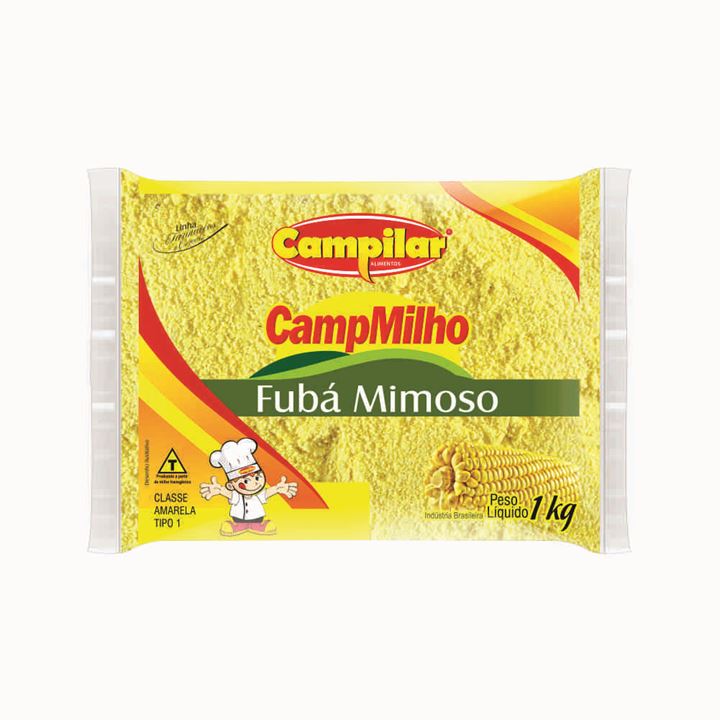 FUBÁ CAMPILAR 1KG | Queiroz