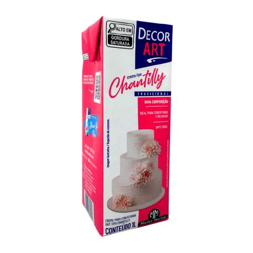 CHANTILLY TRADICIONAL DECOART 1L | Queiroz